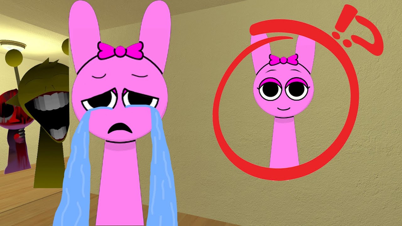 Sad Sprunki Pinki wants me to find his Baby Pinki - YouTube