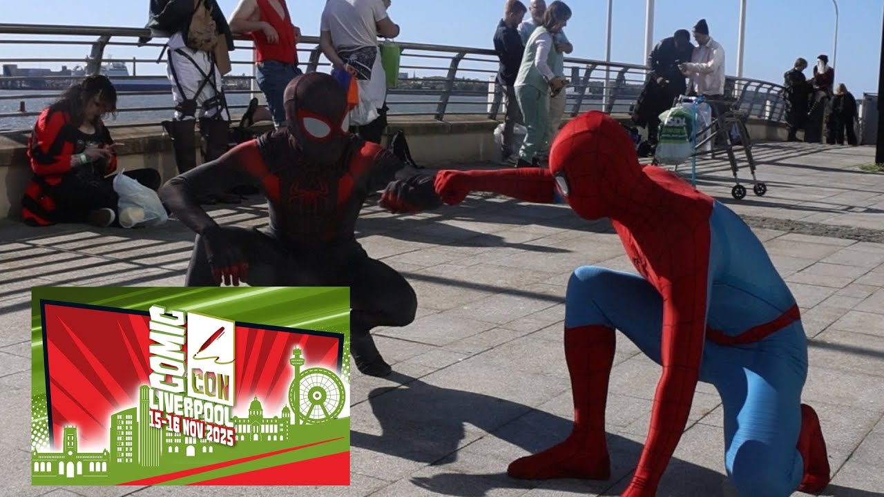 Comic con Liverpool 2025 highlights one - YouTube
