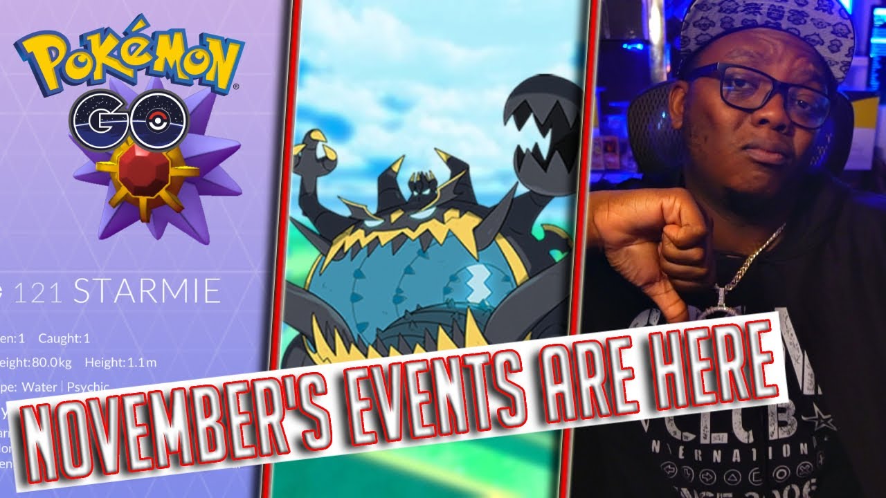 Pokémon Go: November's Events are Here!!! - YouTube