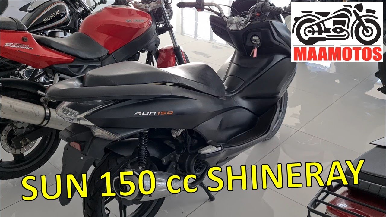SUN SCOOTER 150 cc DA SHINERAY - YouTube