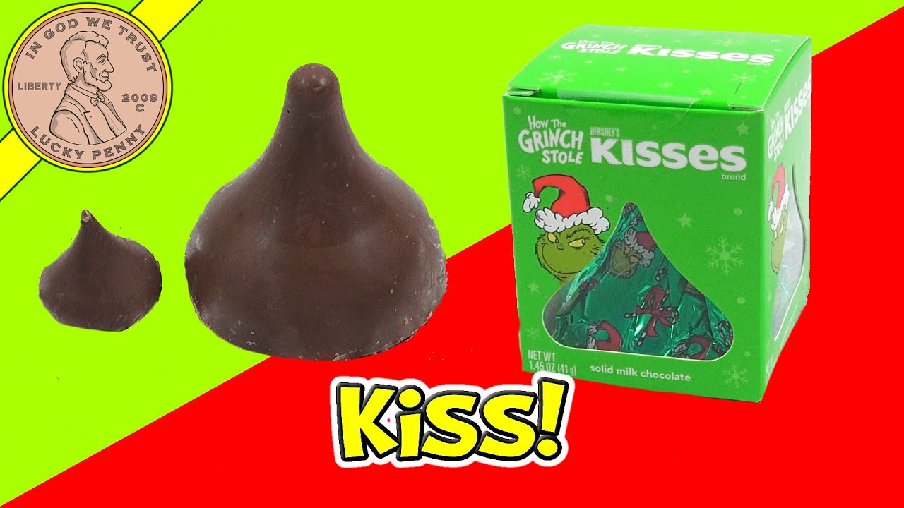 How The Grinch Stole Hershey's Kisses Gift Box Candy Review - YouTube