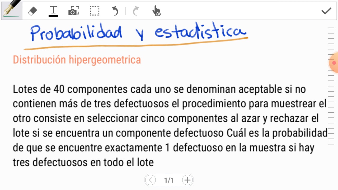 Distribución hipergeometrica problema resuelto con formulas - YouTube