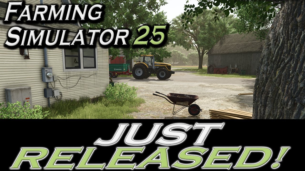 Farming Simulator 25 Released!! My First Day! - YouTube