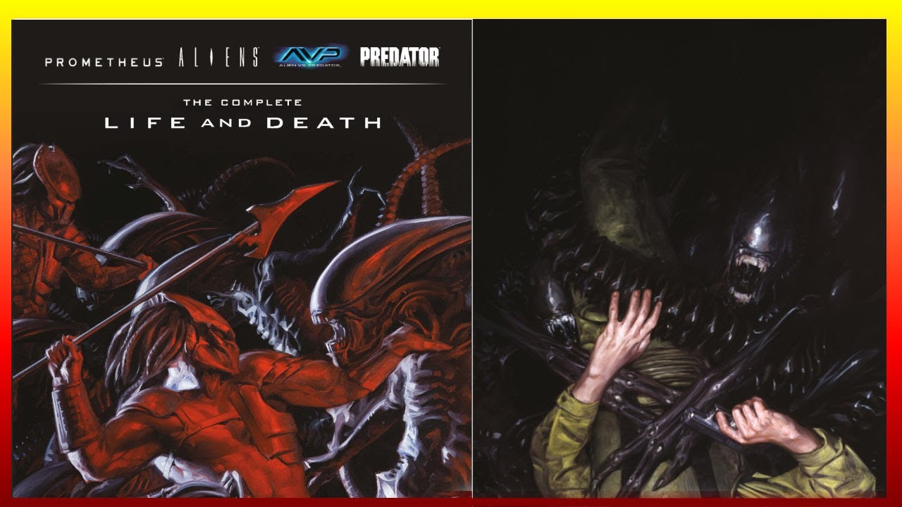 THE COMPLETE LIFE AND DEATH ALIENS PREDATOR PROMETHEUS COLLECTION - YouTube