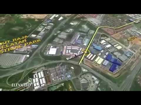 LRT3 -line 3 consist of 36km length & cover 25 stations - YouTube