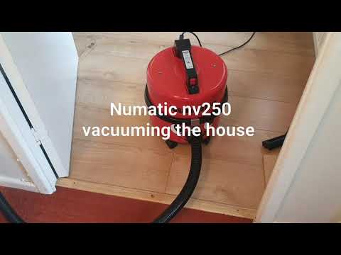 Numatic nv250 1993 vacuuming with the pro kit - YouTube