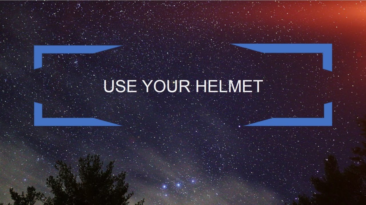 Use Your Helmet - YouTube