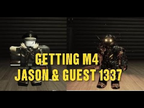 GETTING M4 Jason & Guest 1337 -Forsaken - YouTube