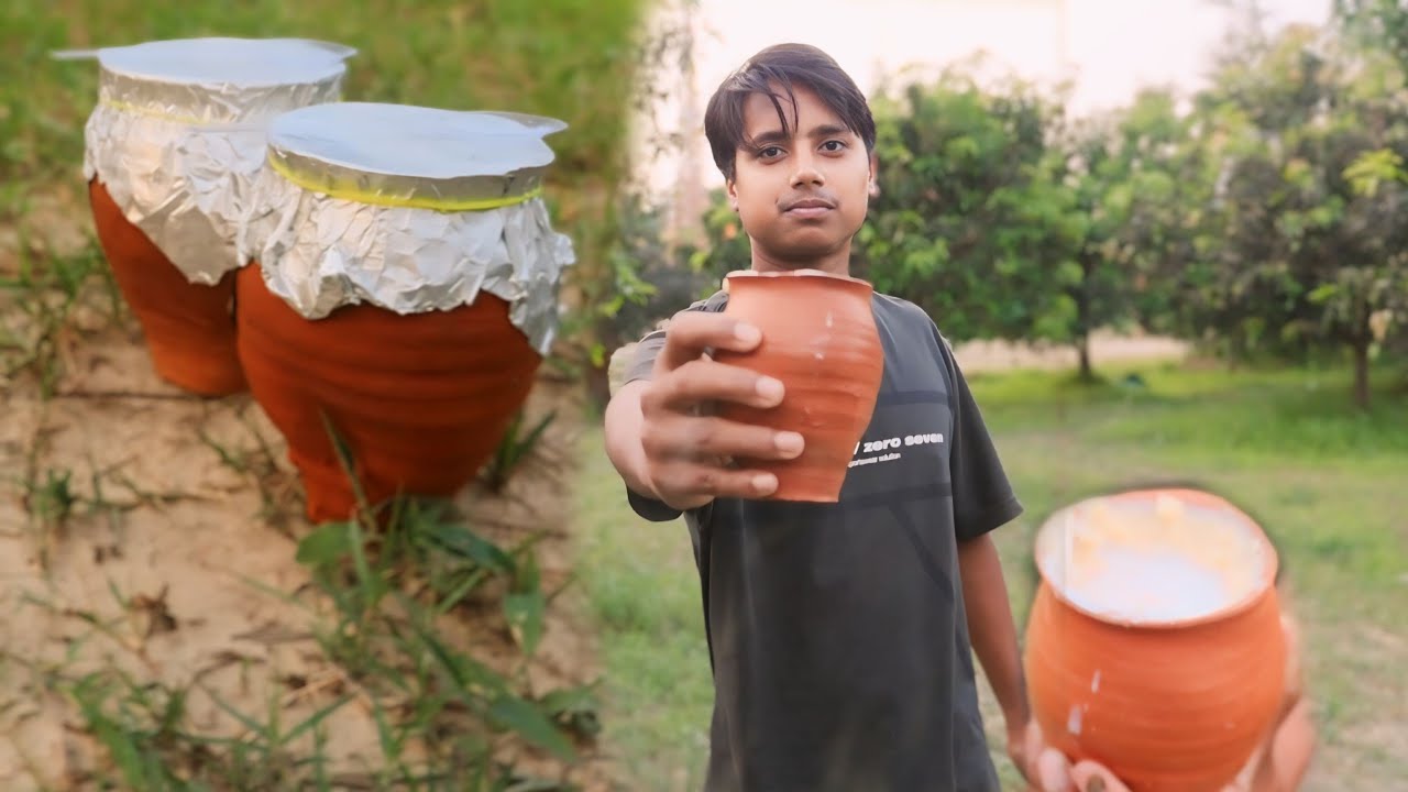 Matka Lassi 🤤 Bihar Famous Lassi | Vikram Kapar - YouTube