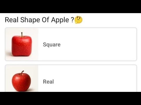 Real Shape of Apple? #live #youtubelive #poll - YouTube