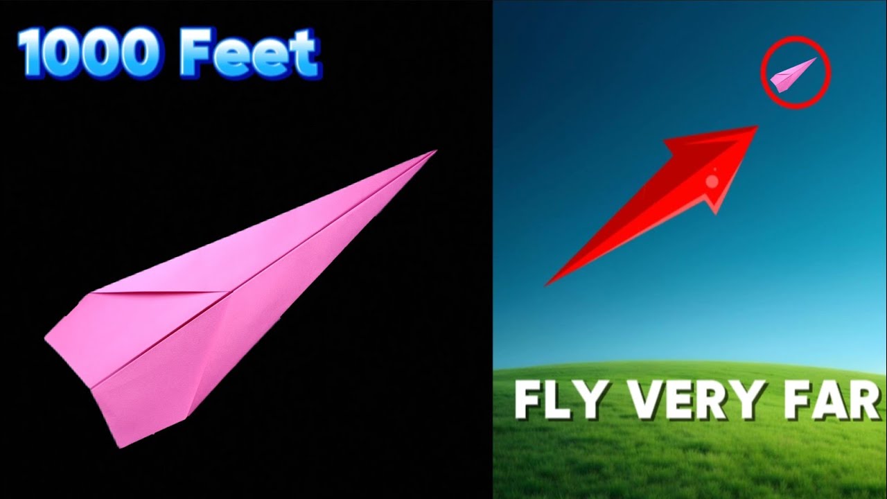 how to make airplane paper: - OmG legendary paper airplane - YouTube