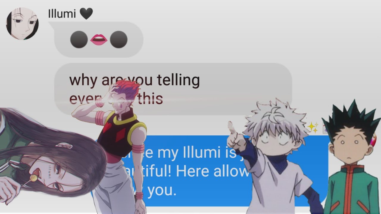 HxH Text|| Illumi is goth?!?! - YouTube