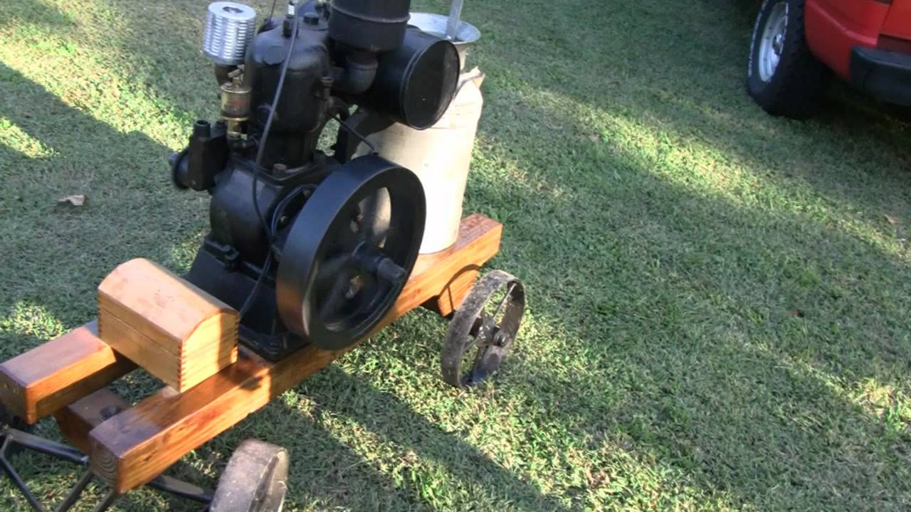 4 Hp Cushman Binder Engine For Sale - YouTube