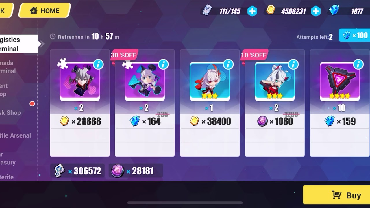 Honkai Impact 3 Do you know about the Supply option? - YouTube