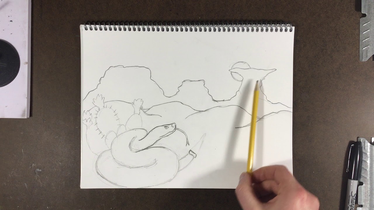 Animal Habitat Drawing - YouTube
