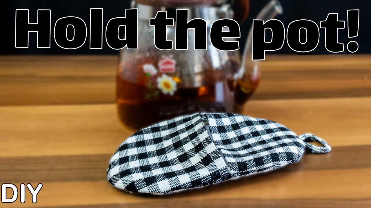 Kettle handle cover sewing tutorial! - YouTube