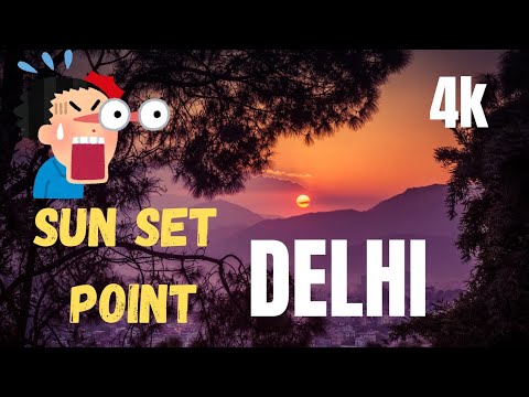 Sunset point in Delhi । 4K video । Travel & discover @vlogsamay - YouTube