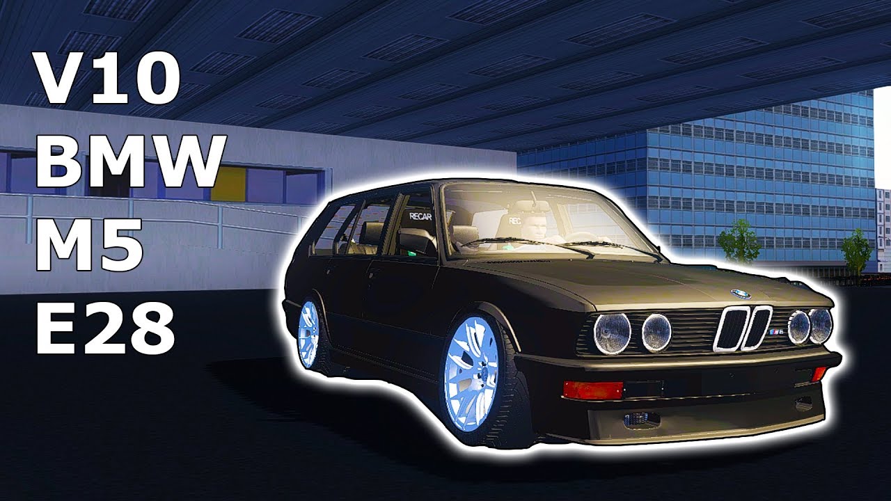 BMW E28 M5 with a S85B50 V10 Drift Build - SLRR Builds - YouTube