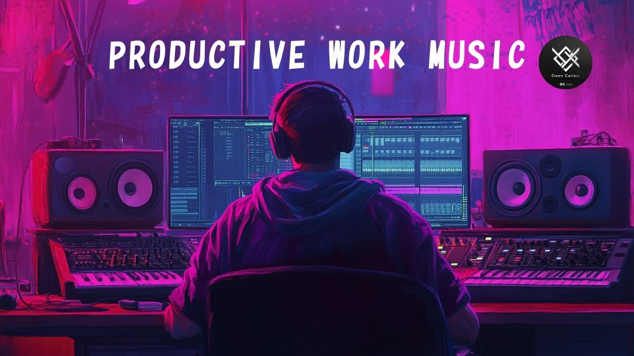 Productive Work Music🎧 Deep Chillstep Mix - Rhythmic Electronic Music ...