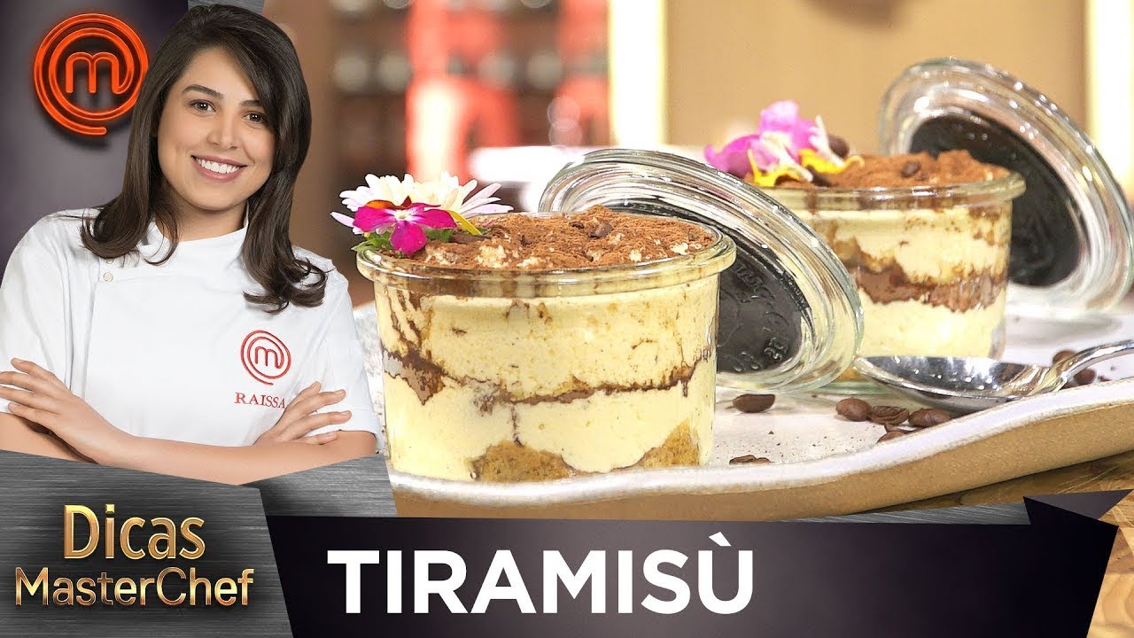 TIRAMISÙ com Raissa Ribeiro | DICAS MASTERCHEF - YouTube