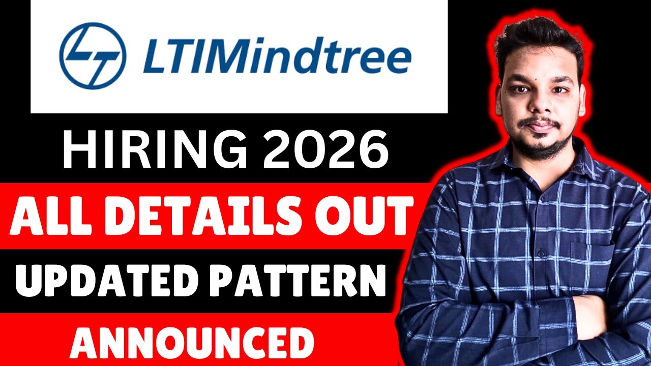 LtiMindtree Hiring 2026 | Updated LtiMindtree Exam Pattern , Syllabus | Full Hiring Process ...