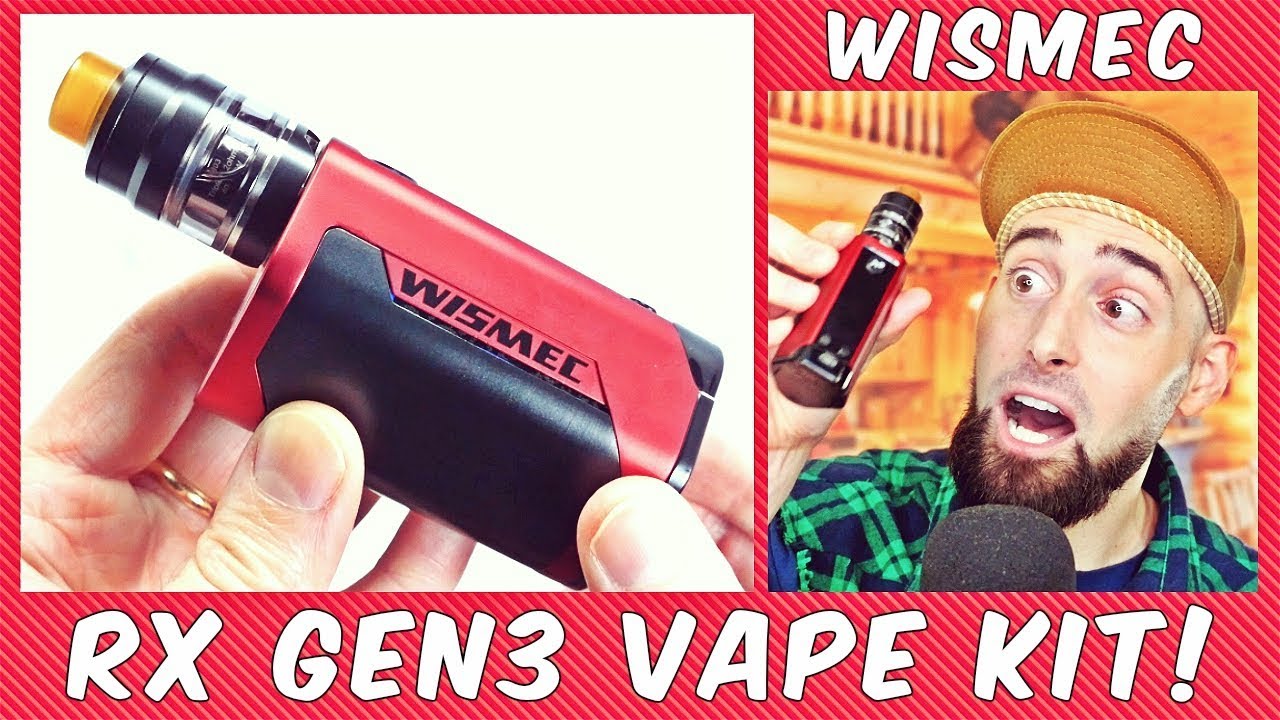 The Most Underrated Vape Kit Of 2017! The Wismec RX Gen3! - YouTube