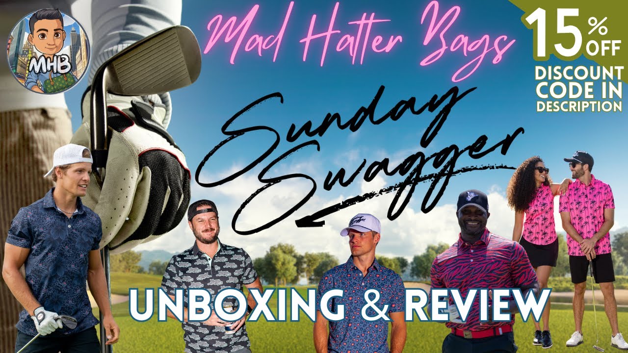 Sunday Swagger Golf Polo Unboxing & Review 15% Off Code @sundayswagger ...