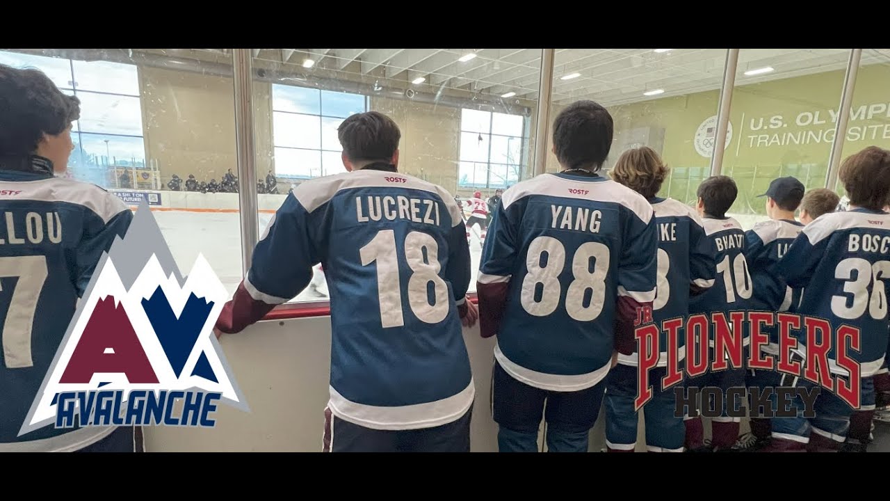 14UA Presidents Day CSAHA Avalanche (1) Gm 1 vs Jr. Pioneers - YouTube