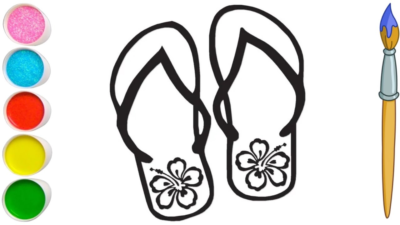 DRAW Your Dream Sandal in 5 Minutes! DRAW a Sandal from kids @artmamun ...