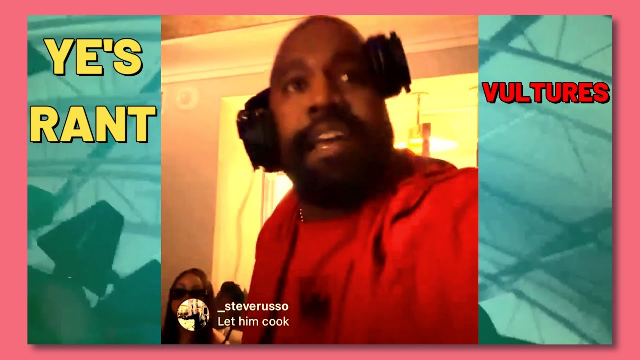 YE'S LATEST RANT + VULTURES HIS NEW ALBUM LISTENING EVENT - YouTube