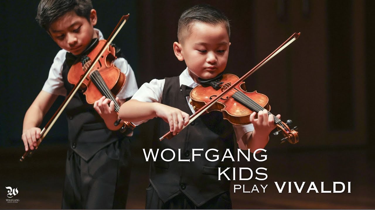 Vivaldi Concerto in G by Wolfgang Young Baroque players, 5 - 10 years old - YouTube