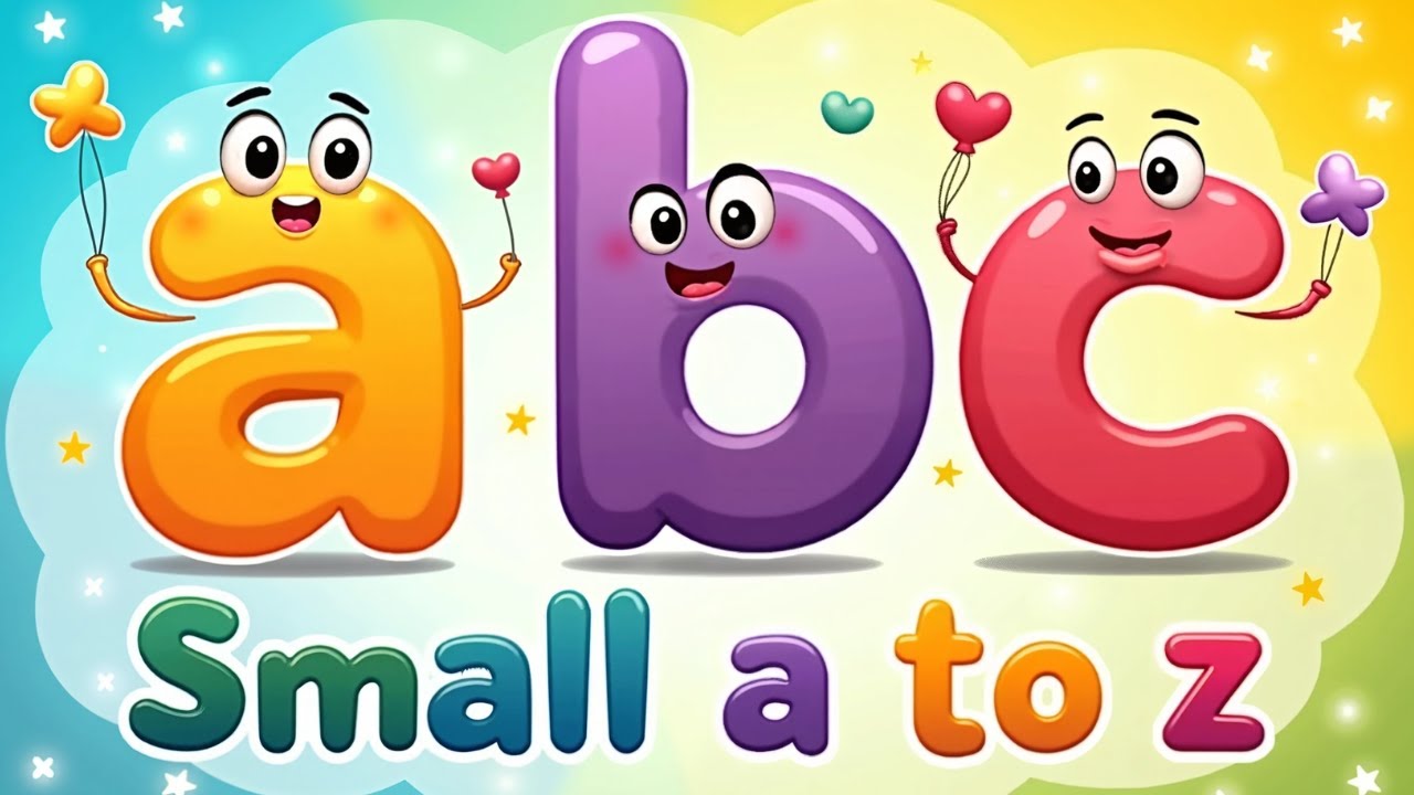 Learn Small ABC Letters | Lowercase Alphabet A to Z for Kids | Fun ABC ...