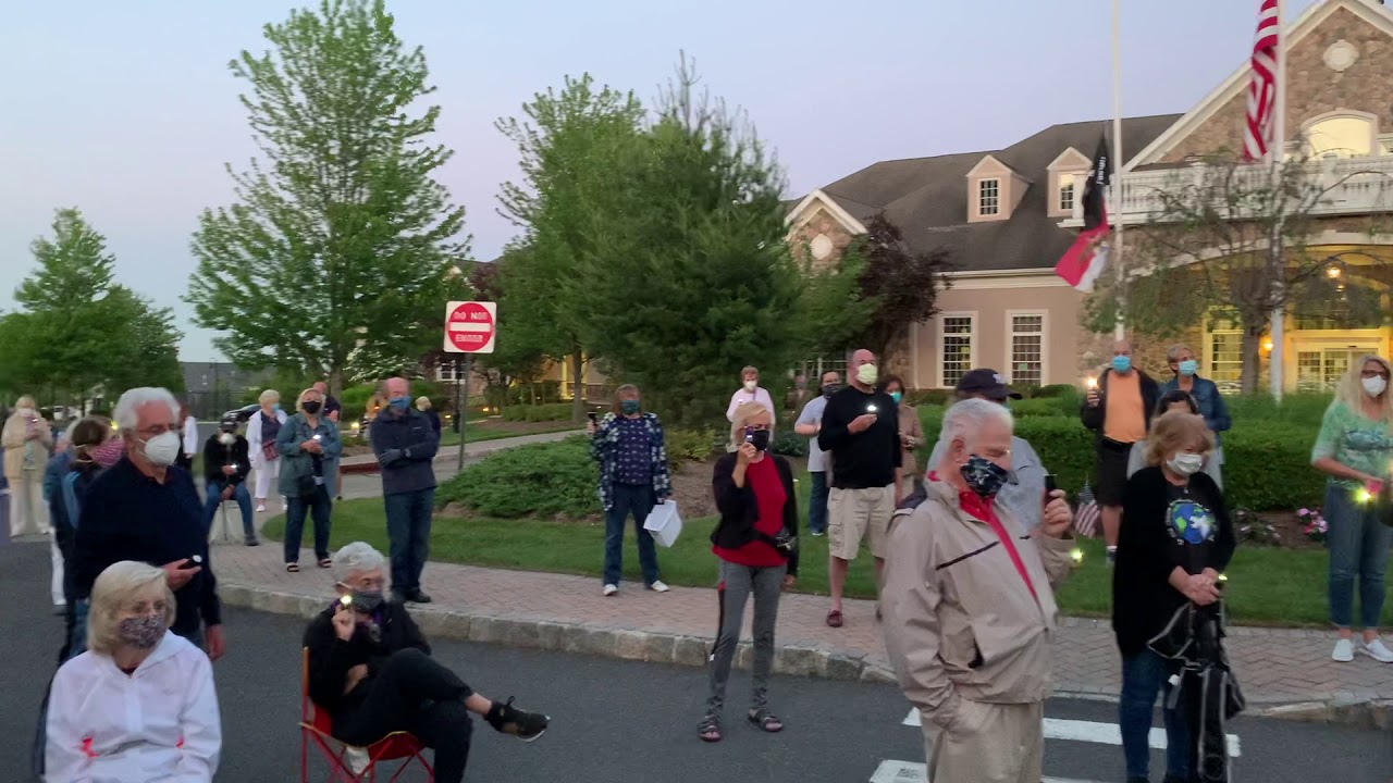 Silent protest and epilogue - YouTube