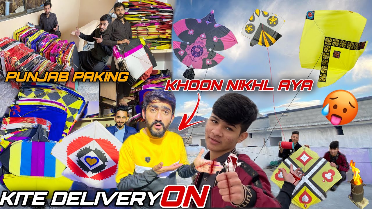 Dhaie tawa uraty howay hath Say khoon nikhal aya🥵kite delivery on kr de ...