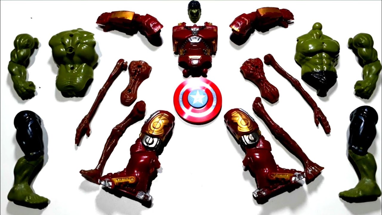 UNBOXING AVENGERS! Hulk Buster, Hulk Smash Vs Sirenhead - YouTube