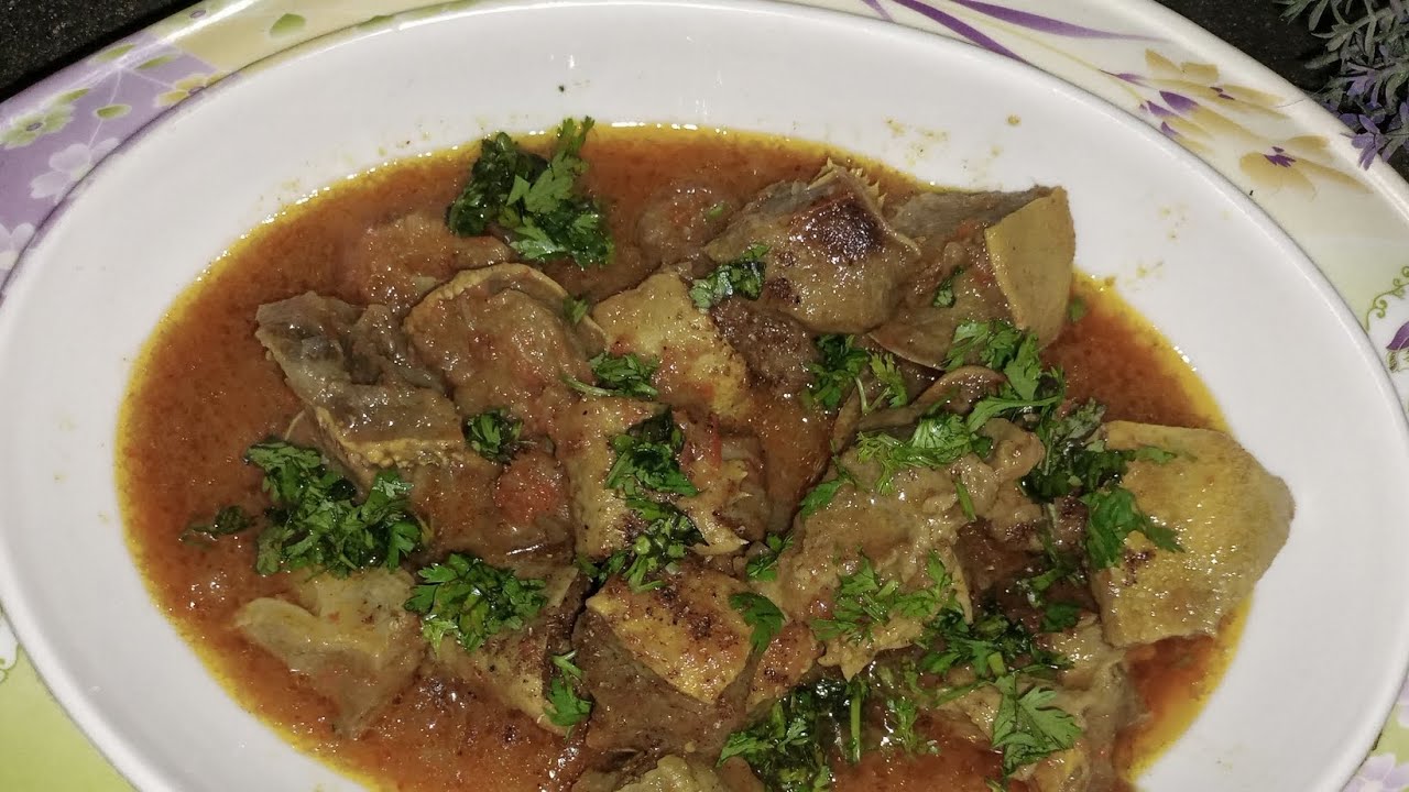 beef ki zaban ka zaiqdar salan recipe l cow zaban recipe زبان کا سالن ...