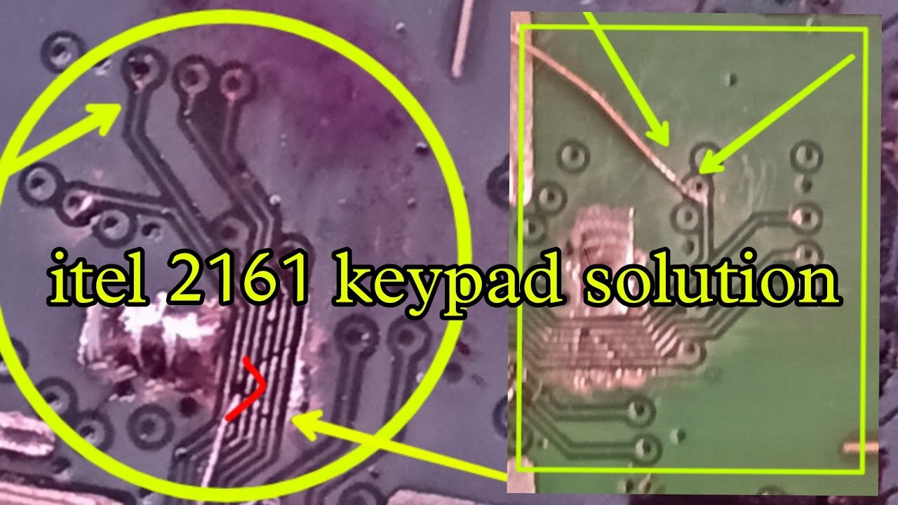 itel 2161 keypad 7 8 9 0 # jumper solution || itel all key solution ...