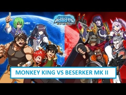 HEROES OF ROBOTS VER.4 Monkey King vs Beserker Mk 2 vs. Time Warrior ...