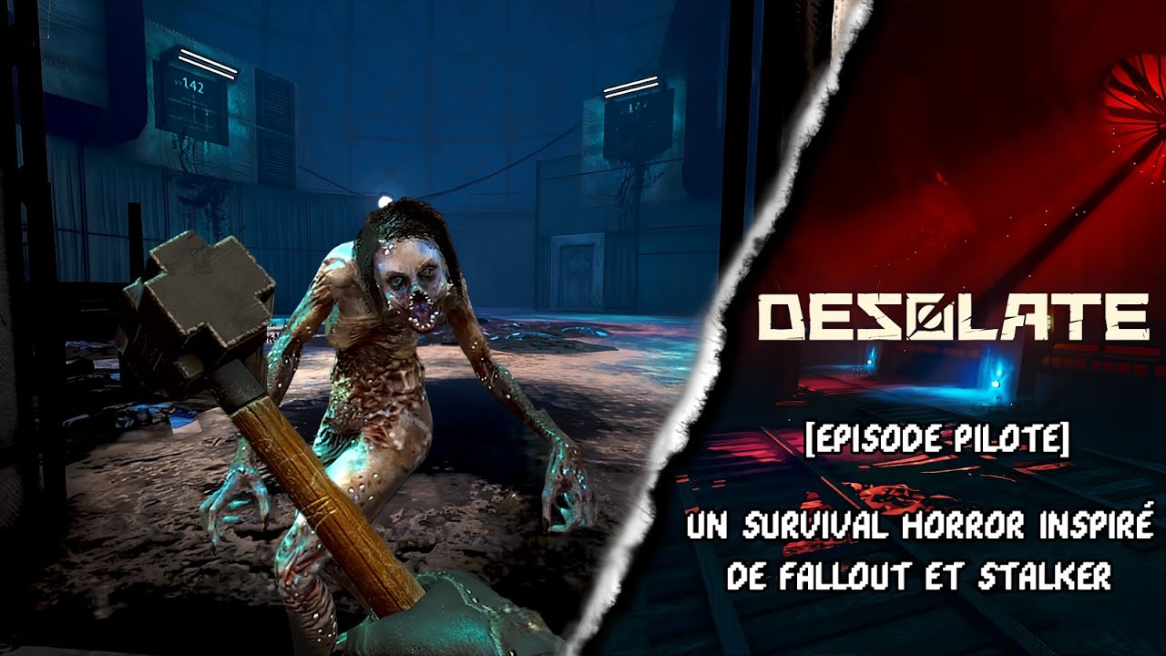 DESOLATE - Un survival horror inspiré de Fallout et Stalker - YouTube