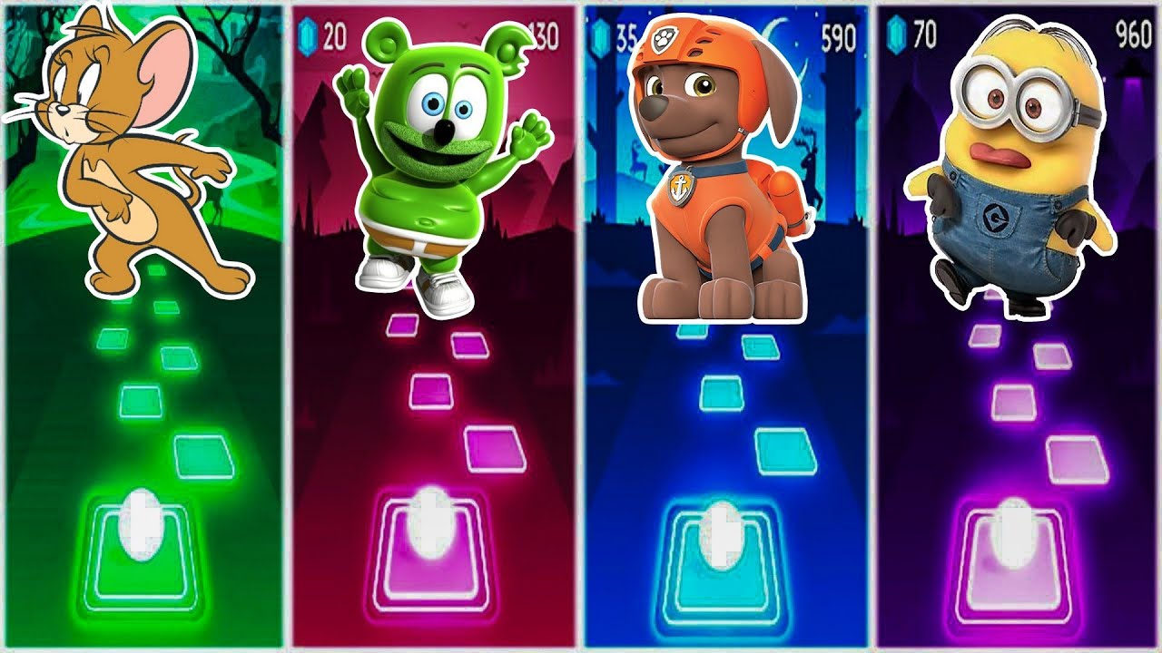 Tom and Jerry 🆚 Gummy Bear 🆚 PAW Patroll 🆚 Minions 🆚 Who Will Win ...