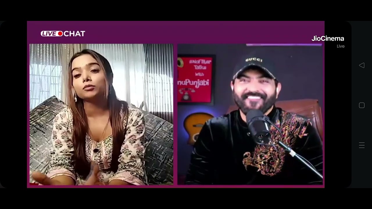 manisha Rani live podcast with manu Punjabi on jio cinema 📽️ # ...