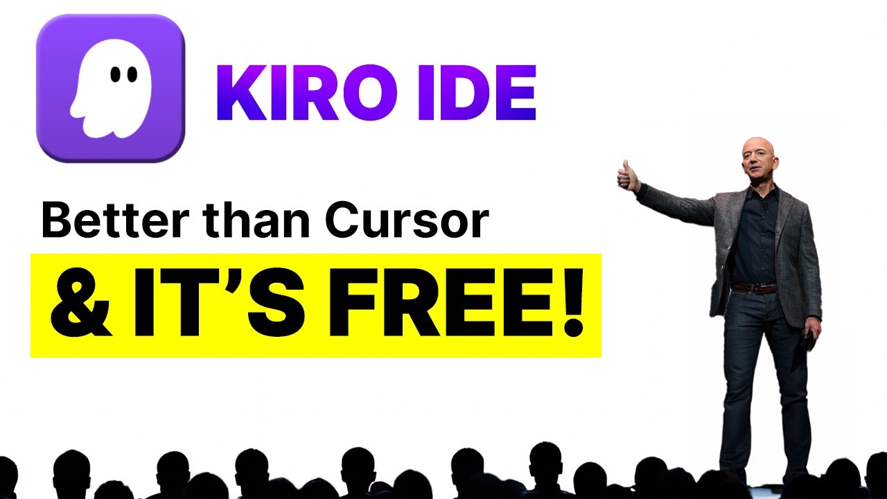 AWS Kiro IDE DESTROYS Cursor? (FREE!) - YouTube