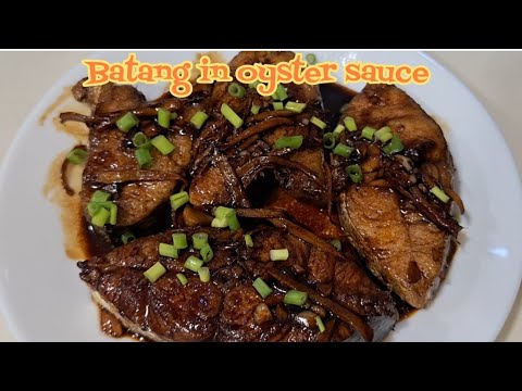 Batang fish in oyster sauce #recipe #home #cooking #fish #satisfying # ...