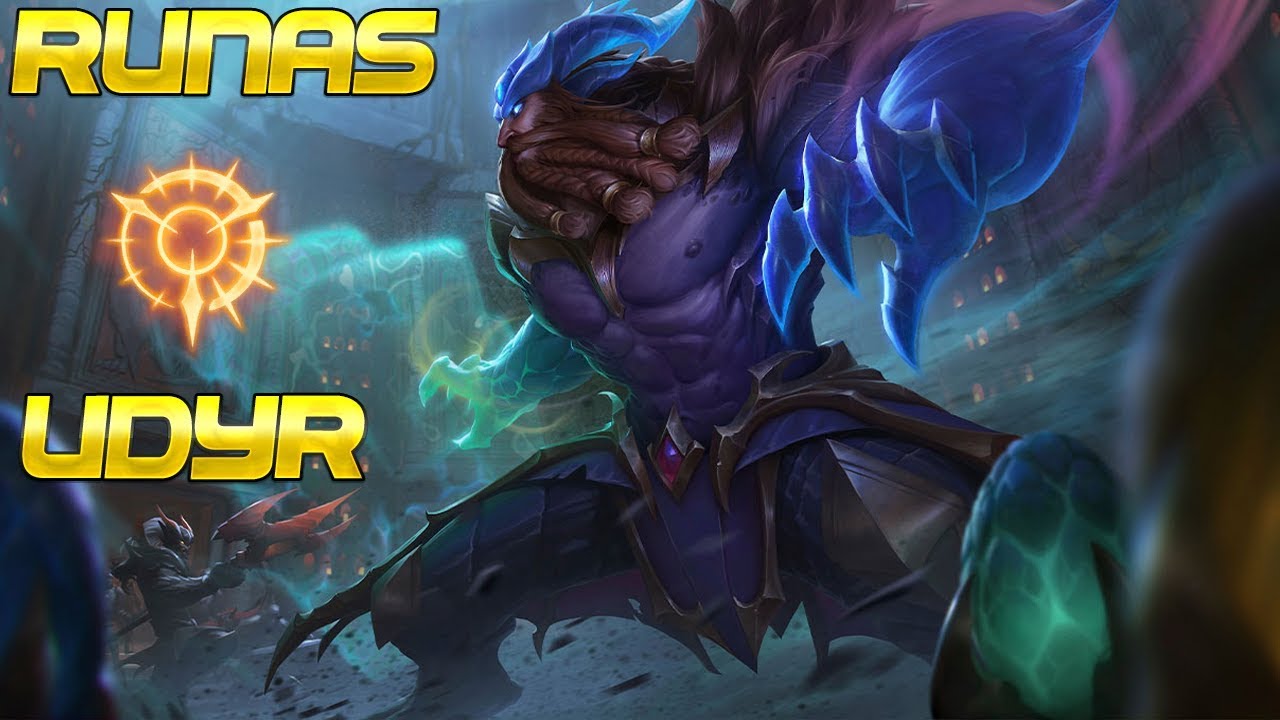 🔥 MEJORES RUNAS PARA UDYR 🔥 FULL AD, BUILDS, COUNTERS JUNGLA 2019 - YouTube