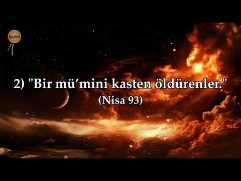 İŞTE Cehenneme GİRECEK 25 KİŞİ