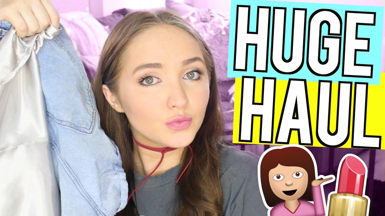 HUGE Summer Try On Clothing Haul | Kenzie Elizabeth - YouTube