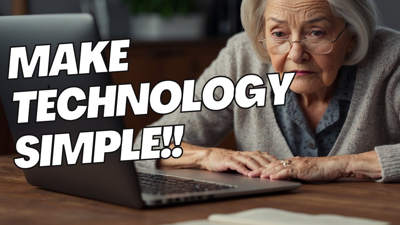 Unlocking Tech: Simplifying User Interfaces for Seniors! - YouTube