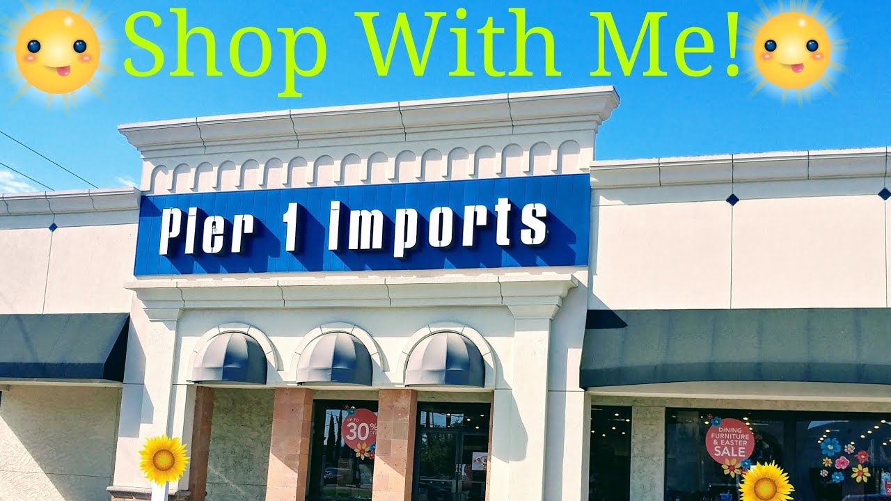 🌼Pier One Imports Shop with Me~ Easter/Spring Decor Items🌼 - YouTube
