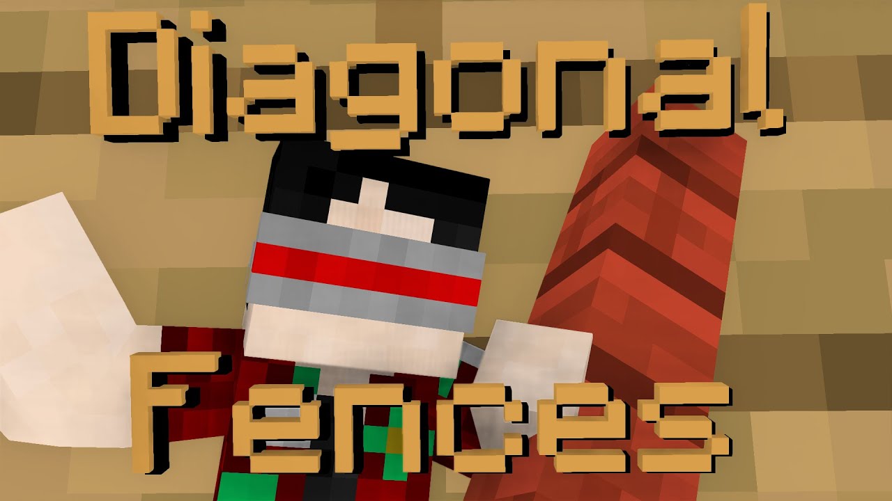 Wait... That's Illegal! - Diagonal Fences - Minecraft Mod Showcase ...