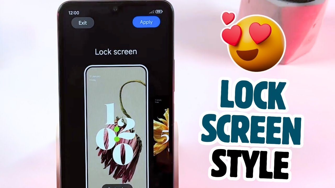 Customize Your Xiaomi Redmi 14C Lock Screen - Styles, Wallpapers, and Widgets Tutorial - YouTube